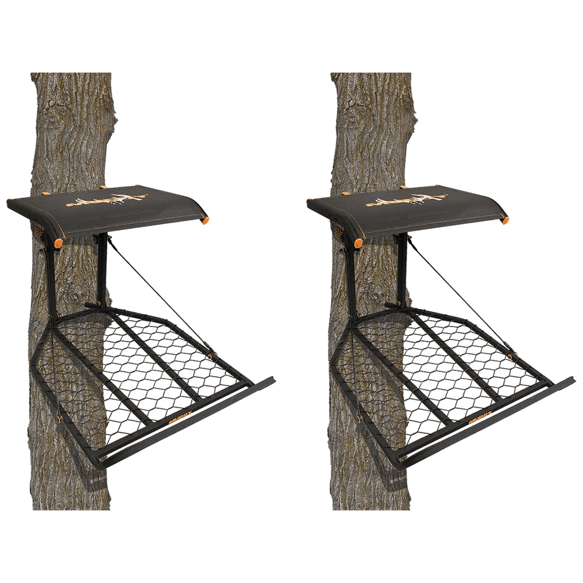 Muddy The Boss XL Wide Stance Hang On 1 Person Deer Hunting Tree Stand ...