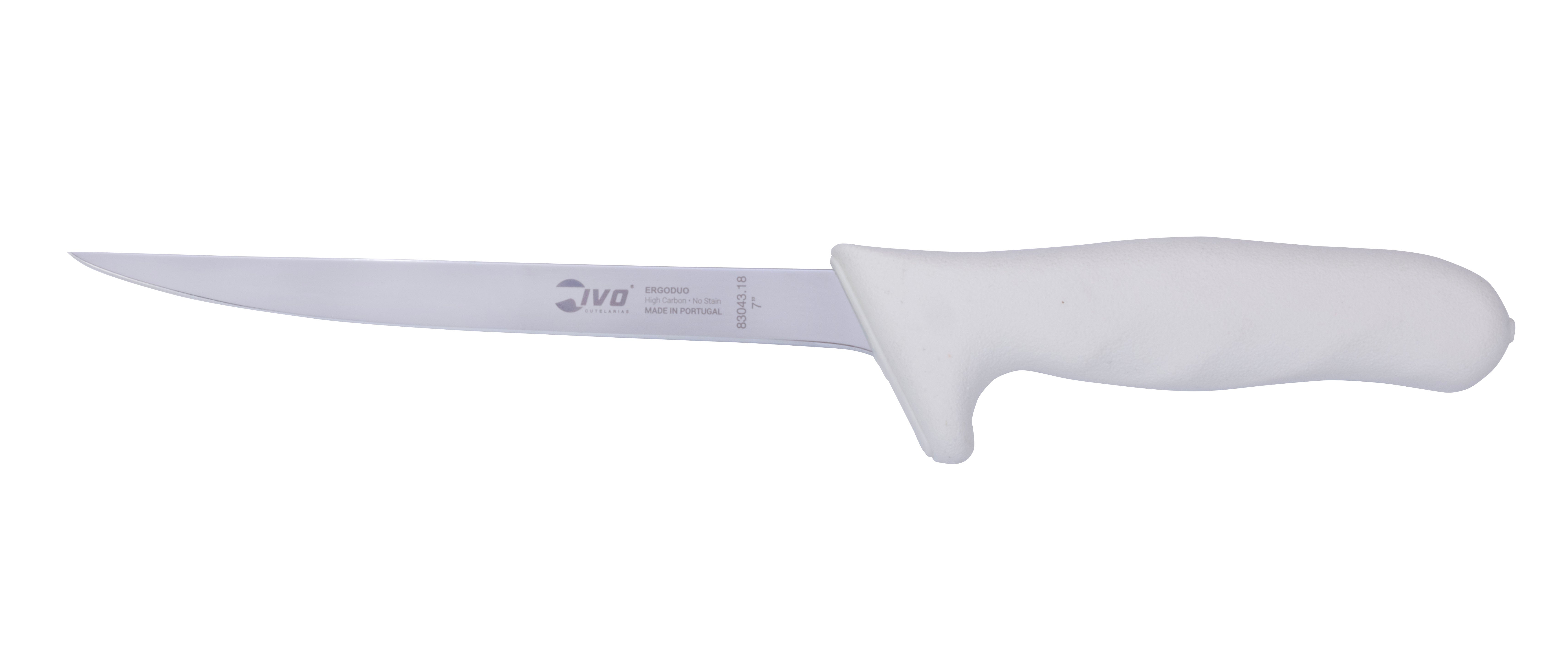 IVO® ERGODUO 7" White Flexible Fillet Knife - Angler's Pro Tackle ...
