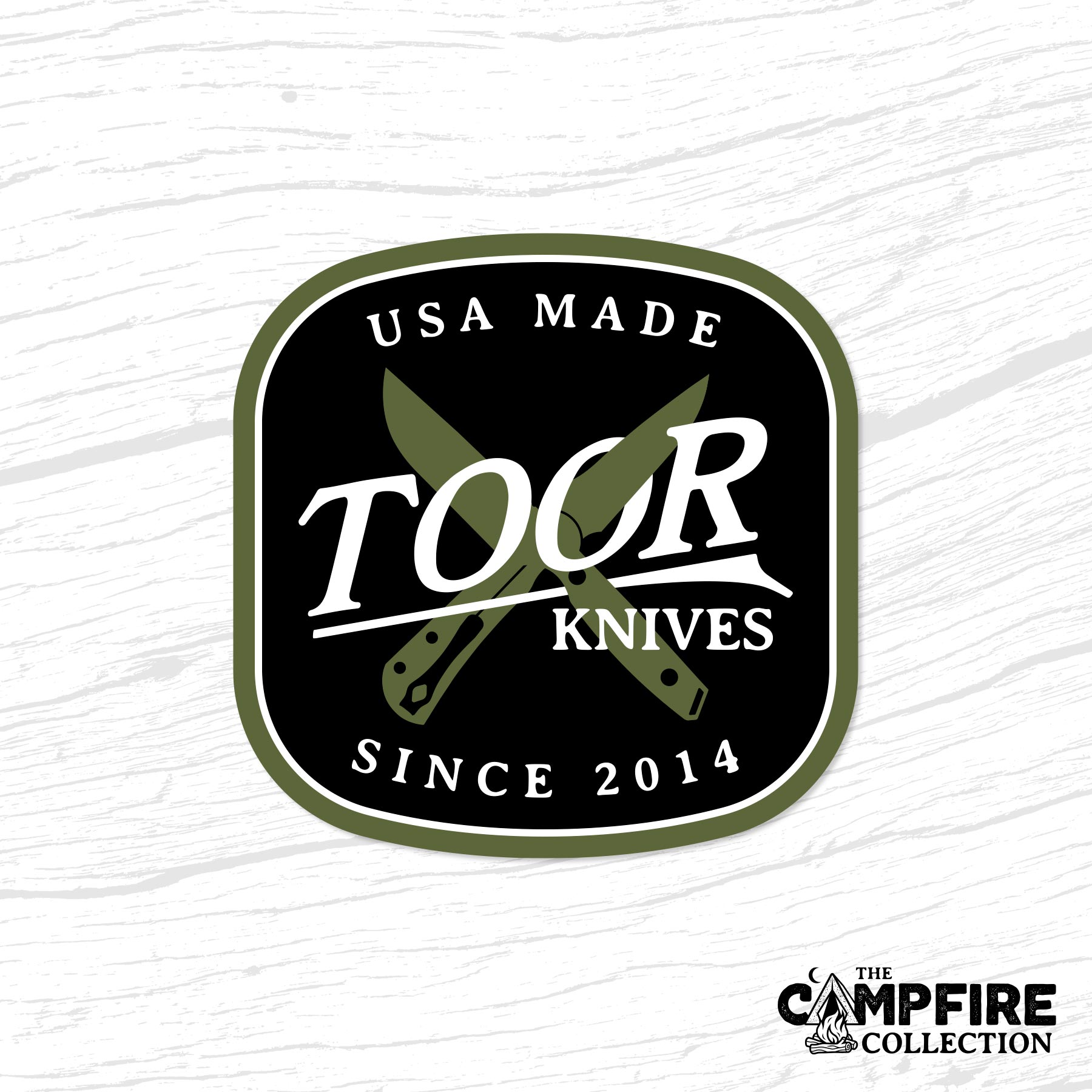 Toor Knives Campfire Sticker - Angler's Pro Tackle & Outdoors
