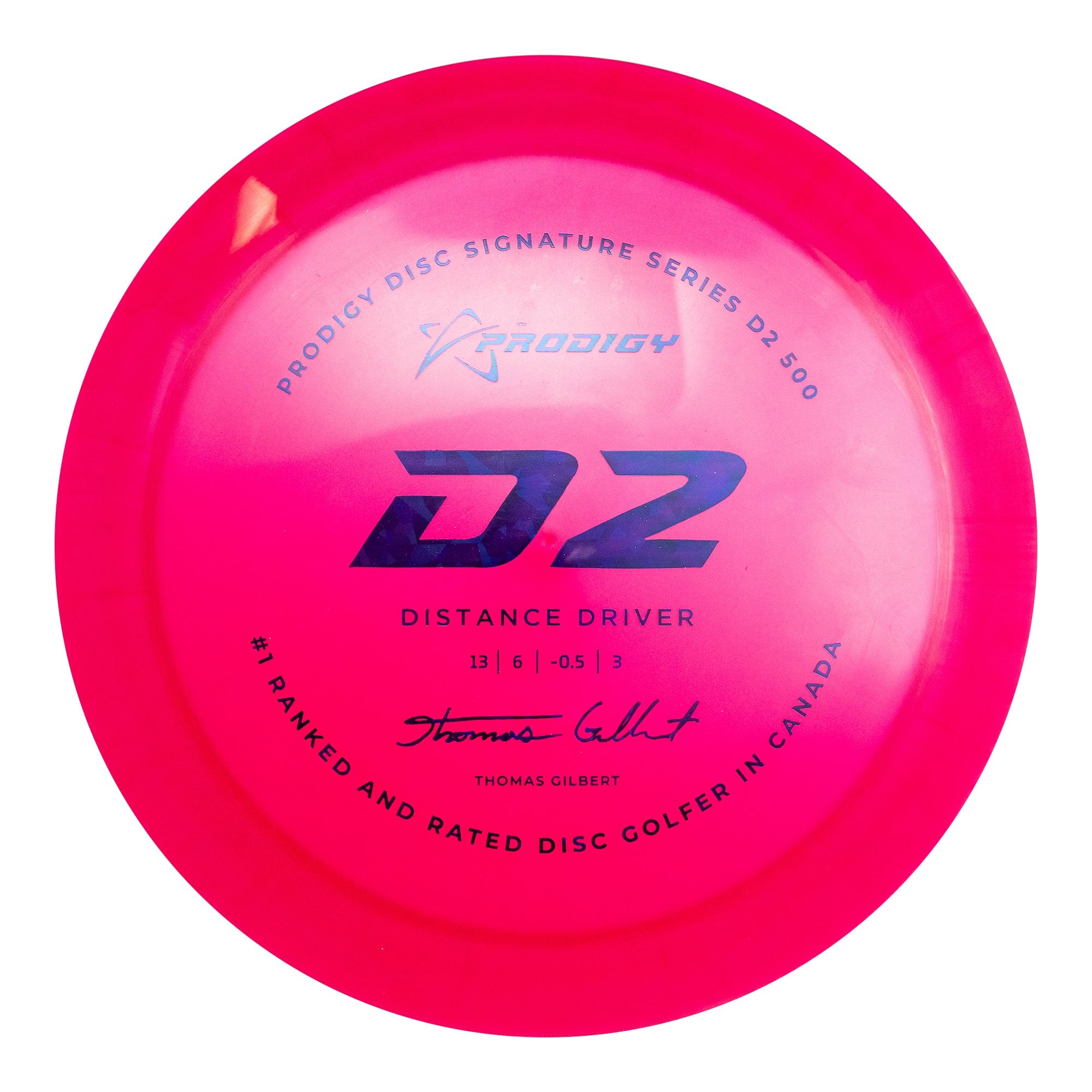 Prodigy D2 500 Plastic - Thomas Gilbert 2022 Signature Series - Angler ...