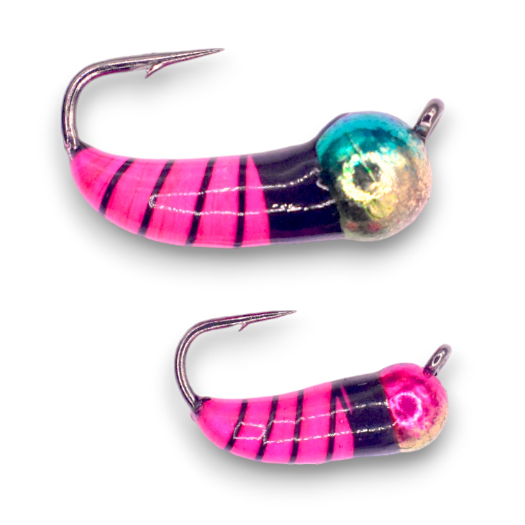 Kenders - Metallic Rainbow Pink Tungsten Akua Jig Skud - Angler's Pro ...