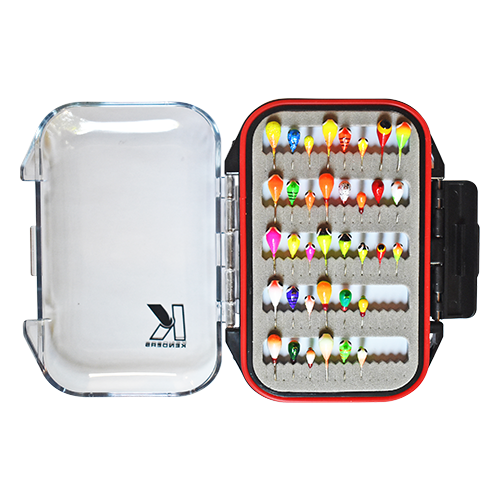 Kenders - 36 Piece Bright UV Tungsten Jig Set with Premium Box - Angler ...