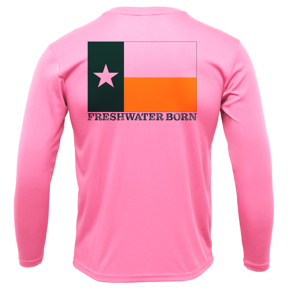 Waco Freshwater Born Girl's Long Sleeve UPF 50+ Dry-Fit Shirt - Angler ...