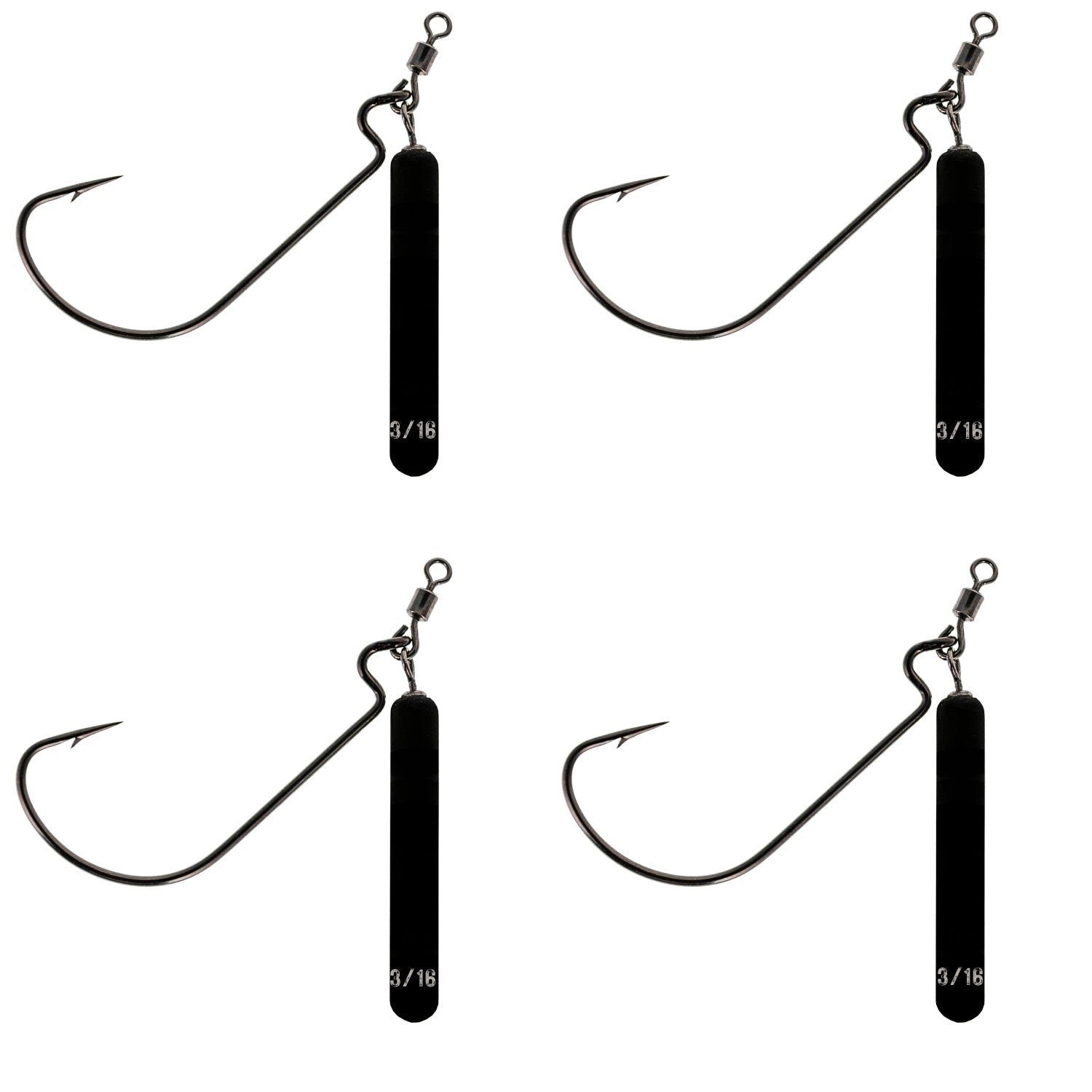 Reaction Tackle Tungsten Jika Rigs- 4PK - Angler's Pro Tackle & Outdoors