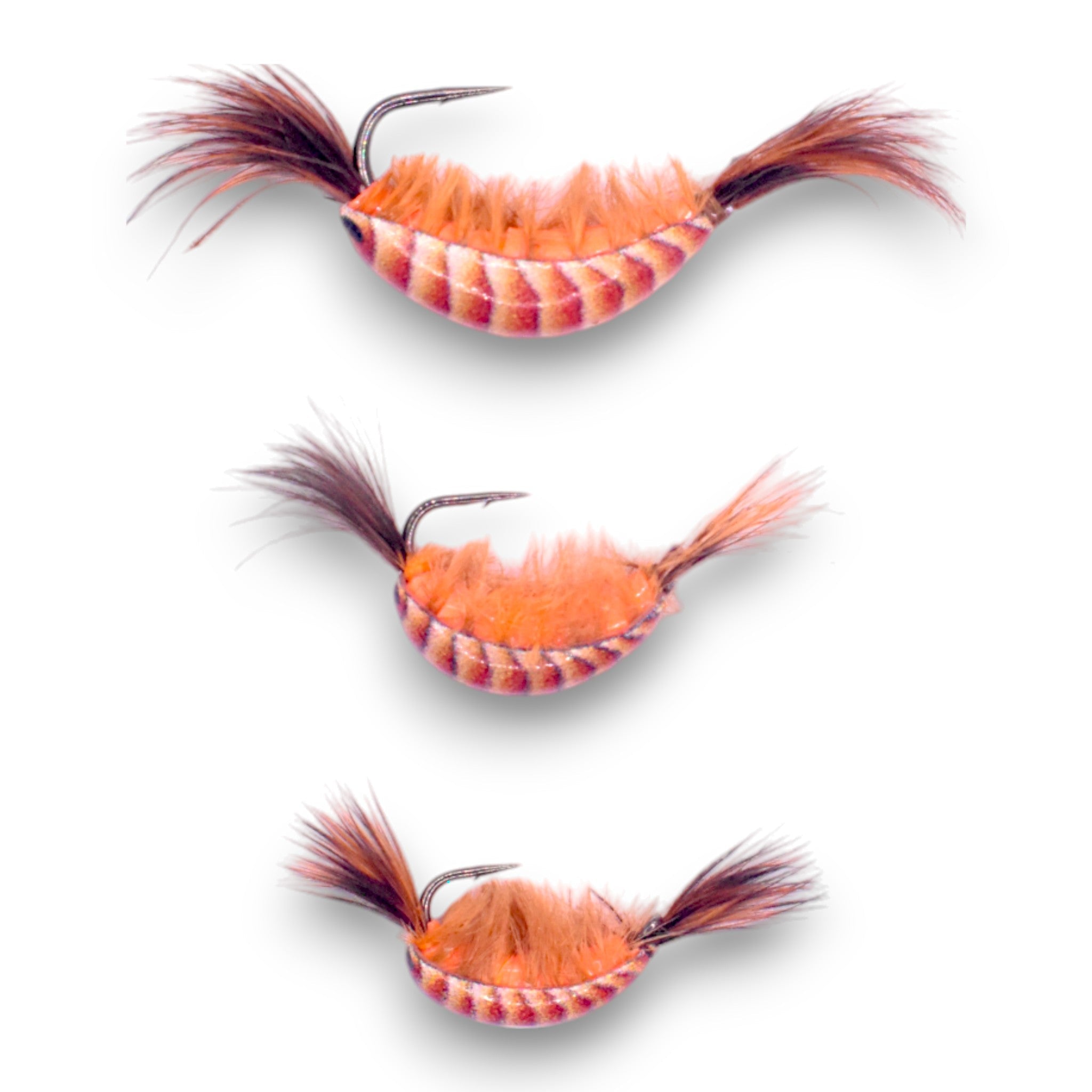 Kenders - Brown Tungsten Glow Natural Shrimp Series - Angler's Pro ...