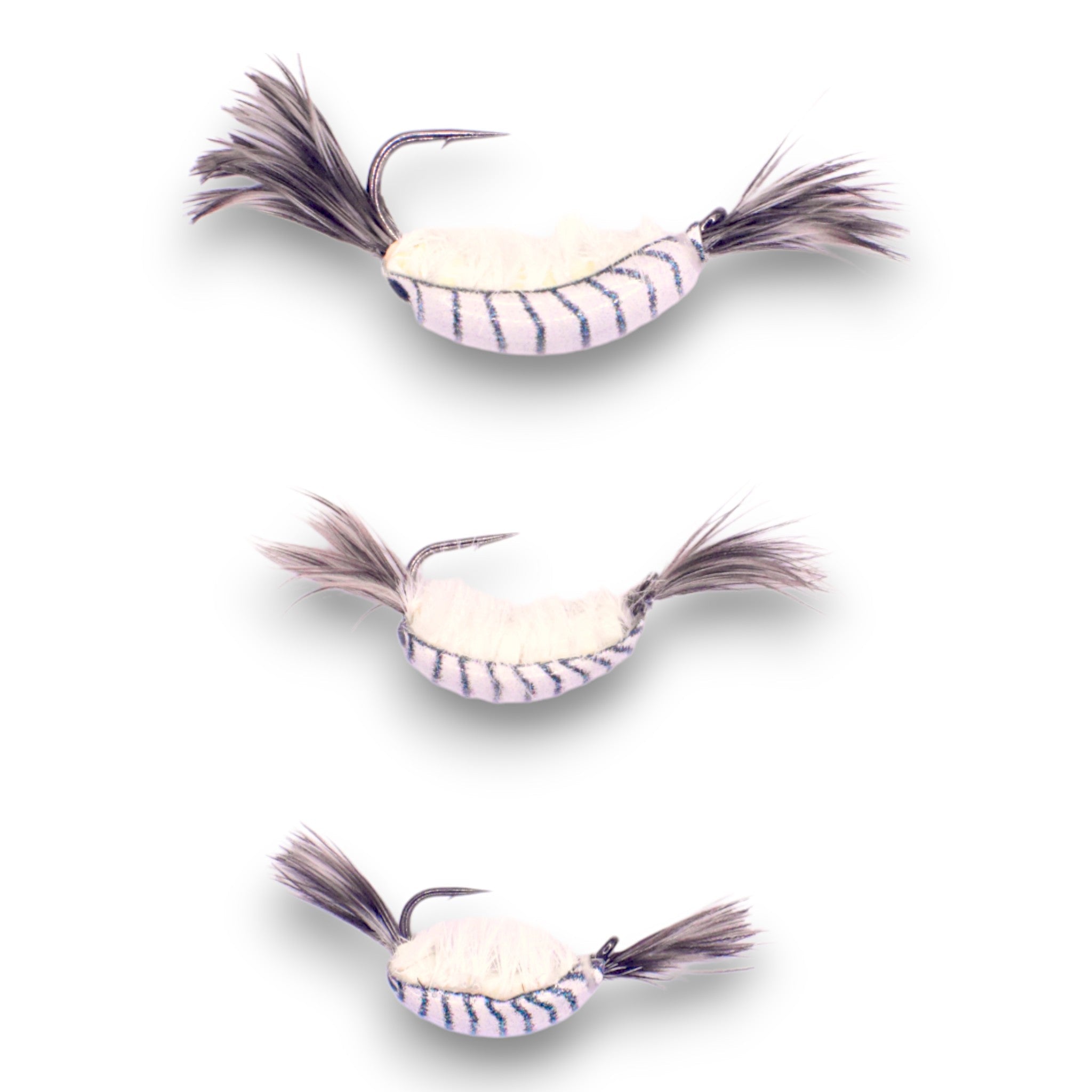Kenders - White Tungsten Glow Natural Shrimp Series - Angler's Pro ...