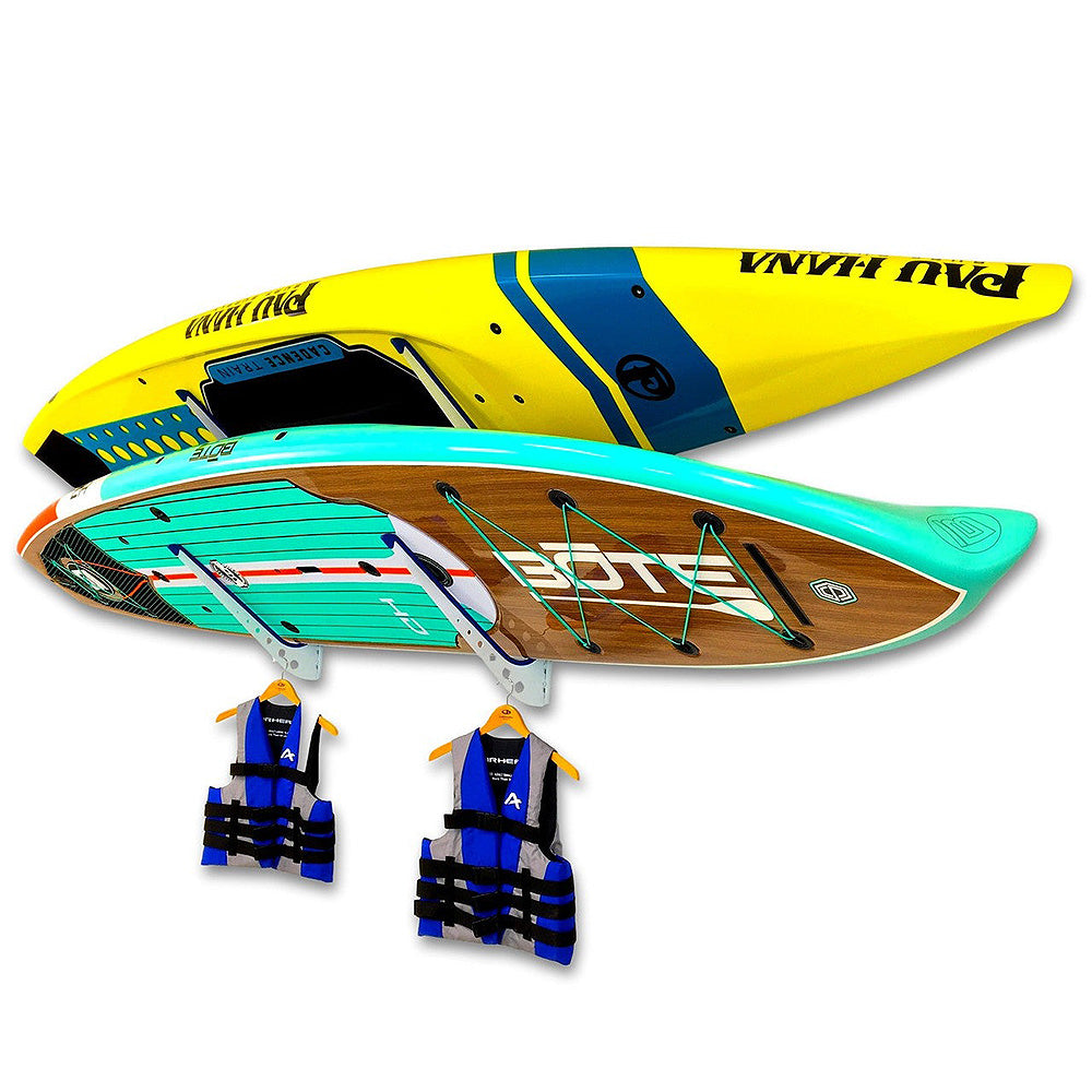 StoreYourBoard - Adjustable SUP Wall Rack | 2 Paddleboard Storage ...