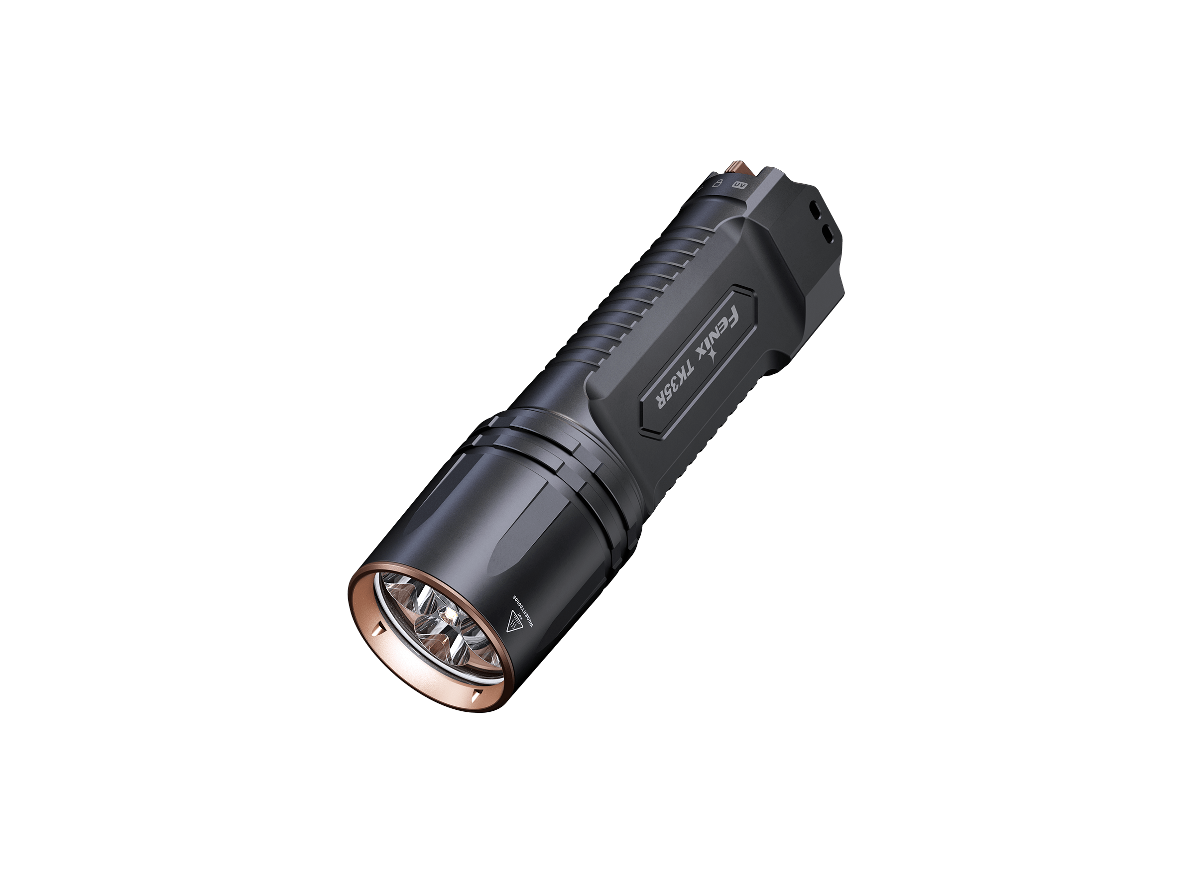 Fenix TK35R Rechargeable High-Performance Tactical Flashlight with UV ...