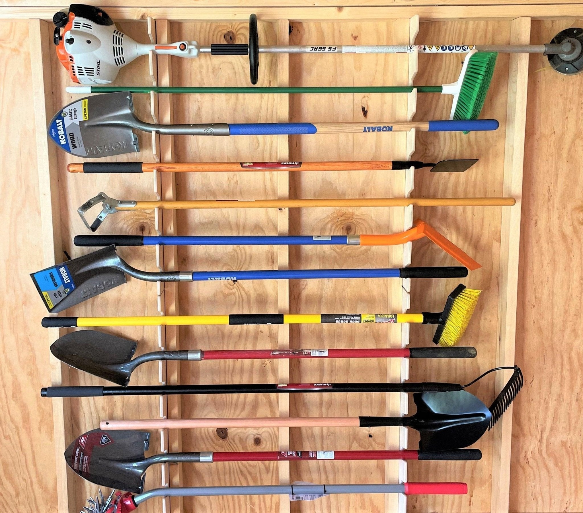 HangThis Up - Best Yard Tool Rack, Garden Tool Organizer, Shed ...