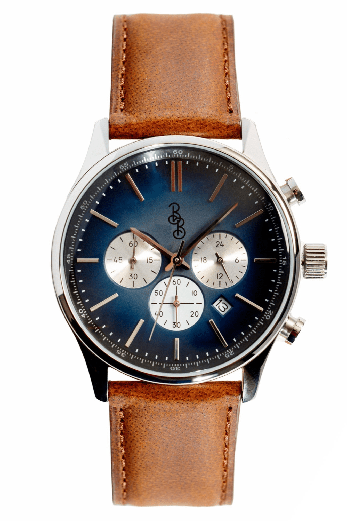 Beyond Boring Watch Co. Blue Retro Chronograph - Angler's Pro Tackle ...
