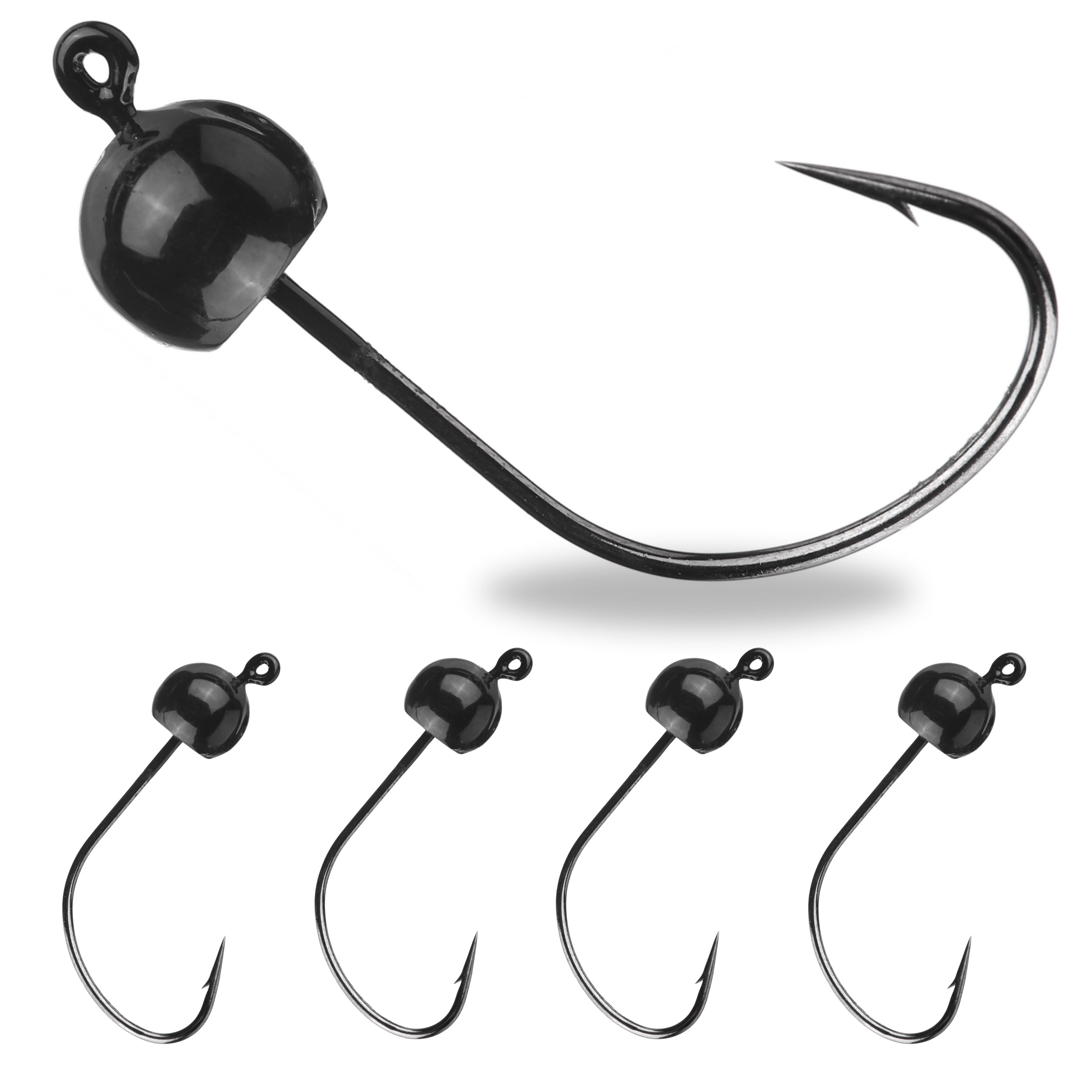 Reaction Tackle Tungsten Wacky Jig Heads (5-PACK) - Angler's Pro Tackle ...