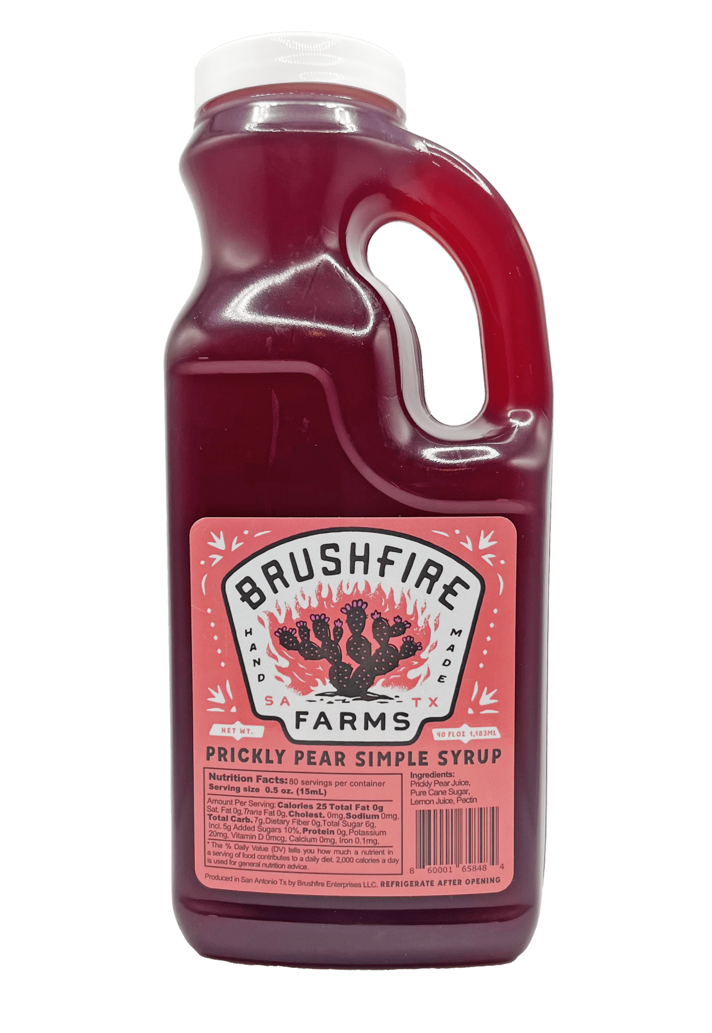 Brushfire Farms Bulk Prickly Pear Simple Syrup - Angler's Pro Tackle ...