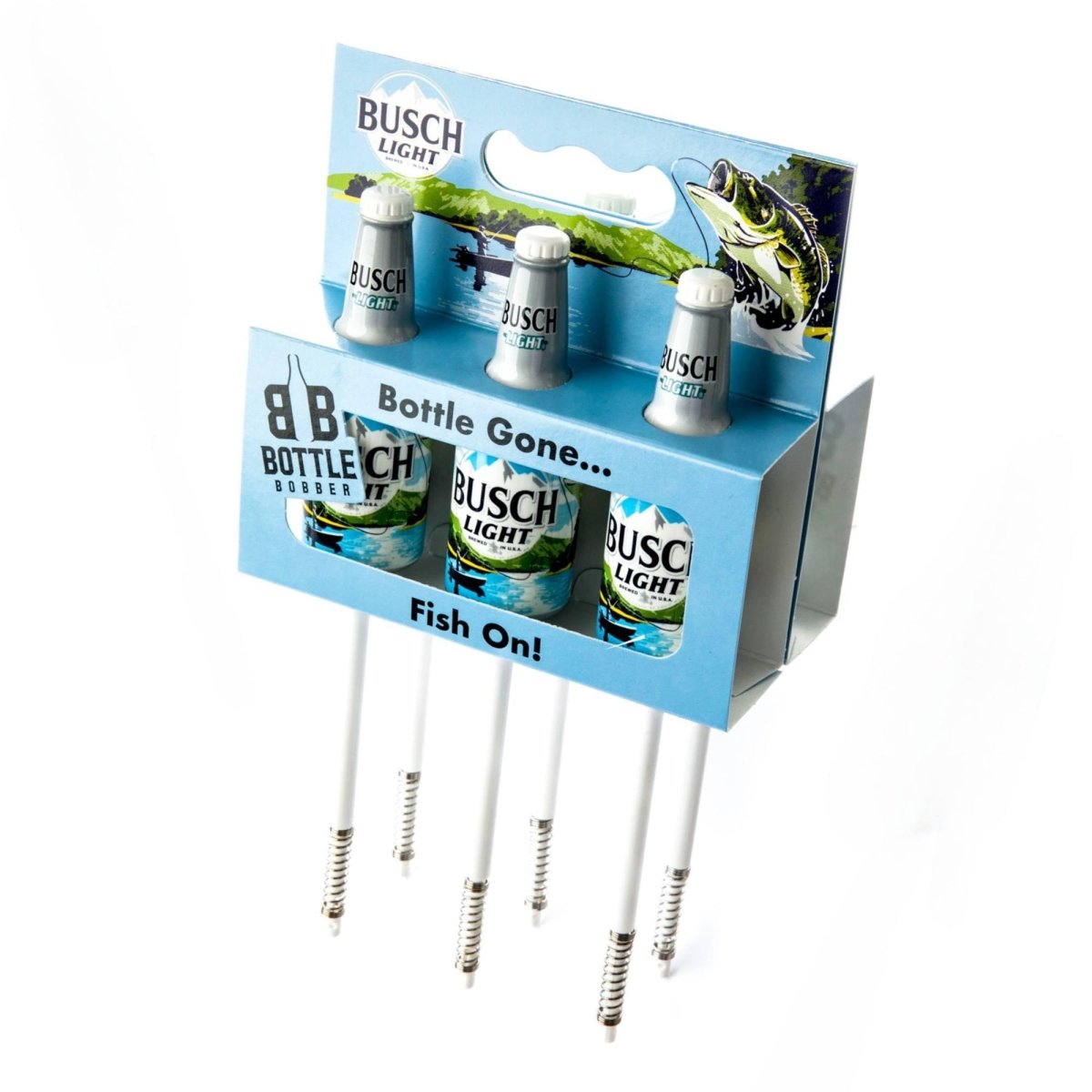 Busch Light Fishing Bobbers 6 Pack Gift Set - Southern Bell Brands ...