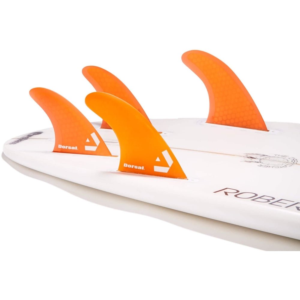 DORSAL Surfboard Fins Quad 4 Set Future Compatible - Angler's Pro ...