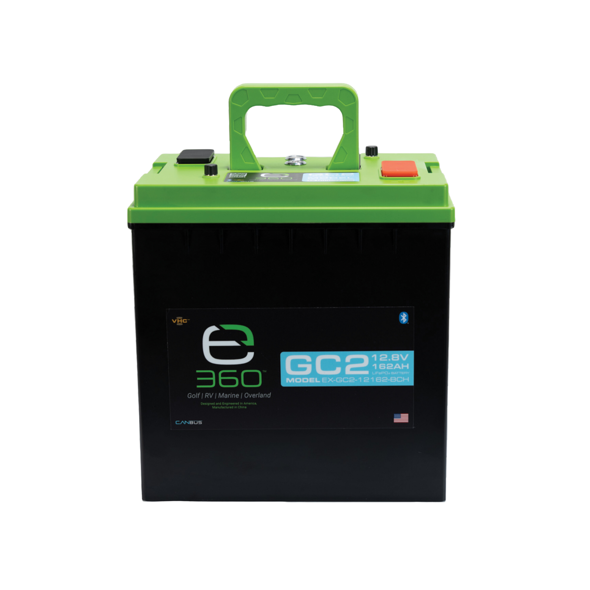 Expion360 12V 162Ah LiFePO4 Lithium Battery – GC2, Bluetooth & Heated ...