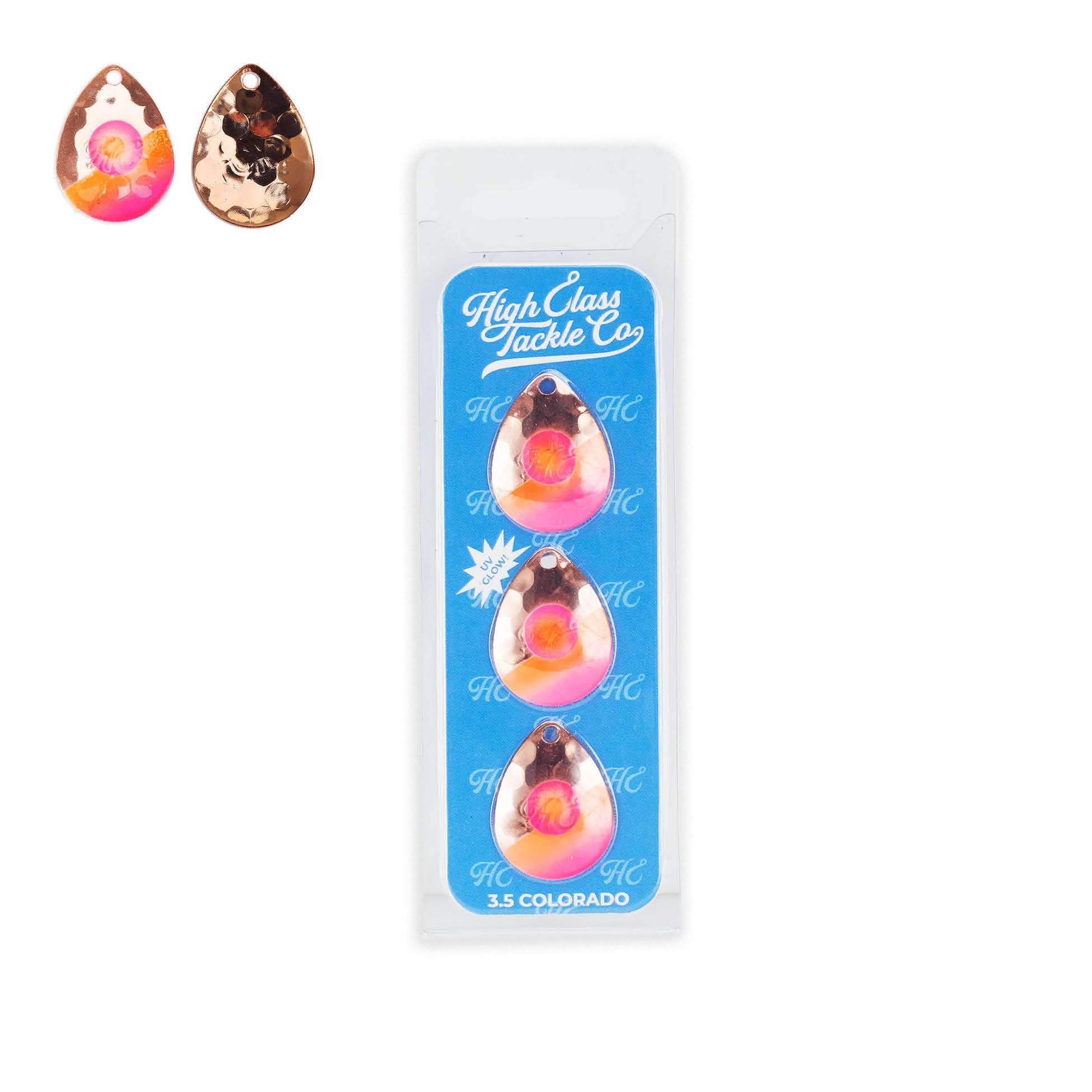 High Class Tackle Co. 'GMO 2.0' High Class 3.5 Colorado Blades (3-Pack ...