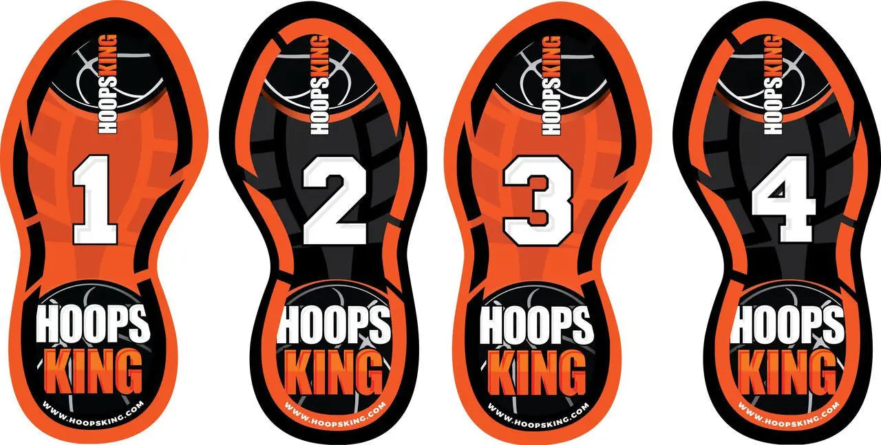 HoopsKing Basketball Footwork Training Mat Steps - Angler's Pro Tackle ...