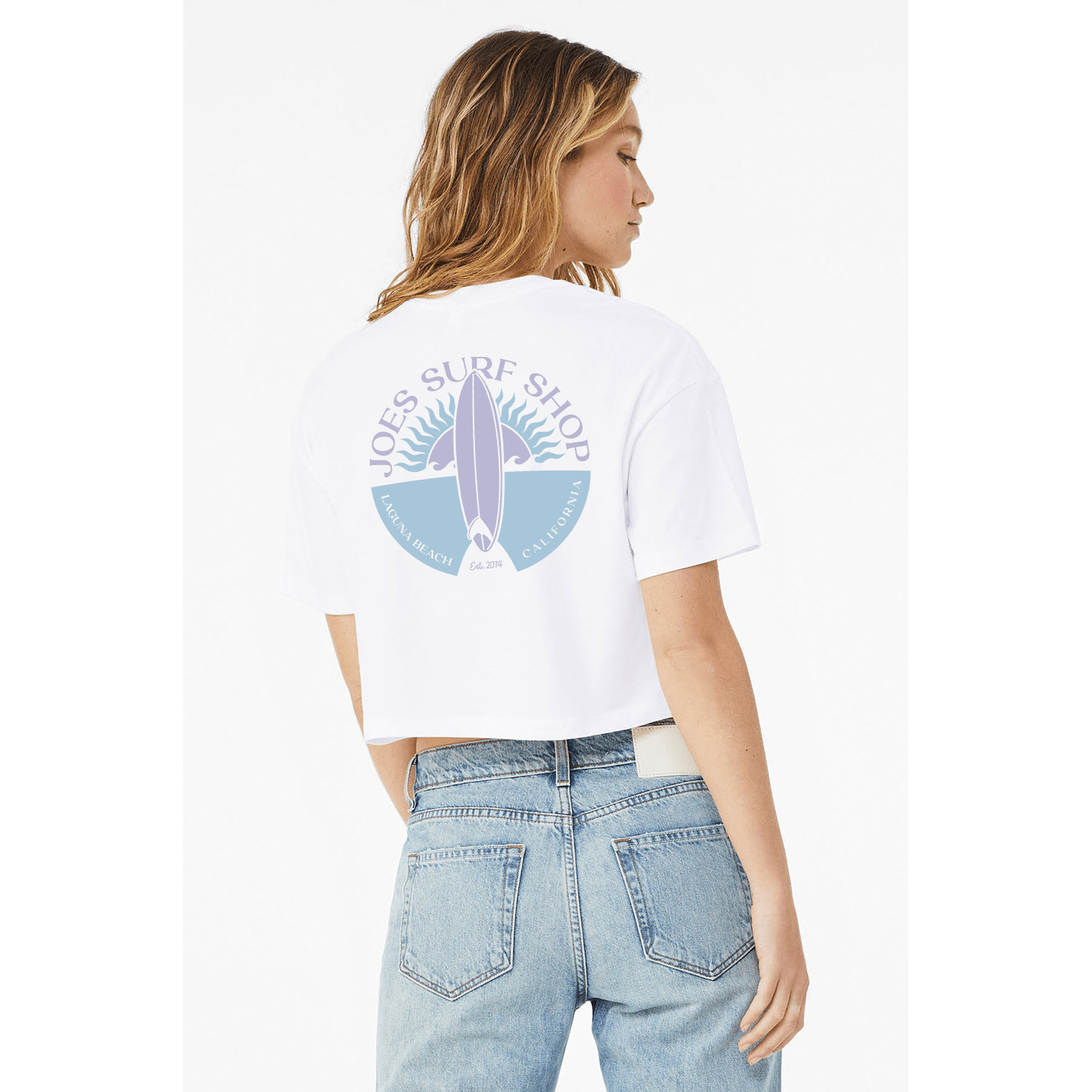 Joe's Surf Sunset Scene Cropped T-Shirt - Angler's Pro Tackle & Outdoors