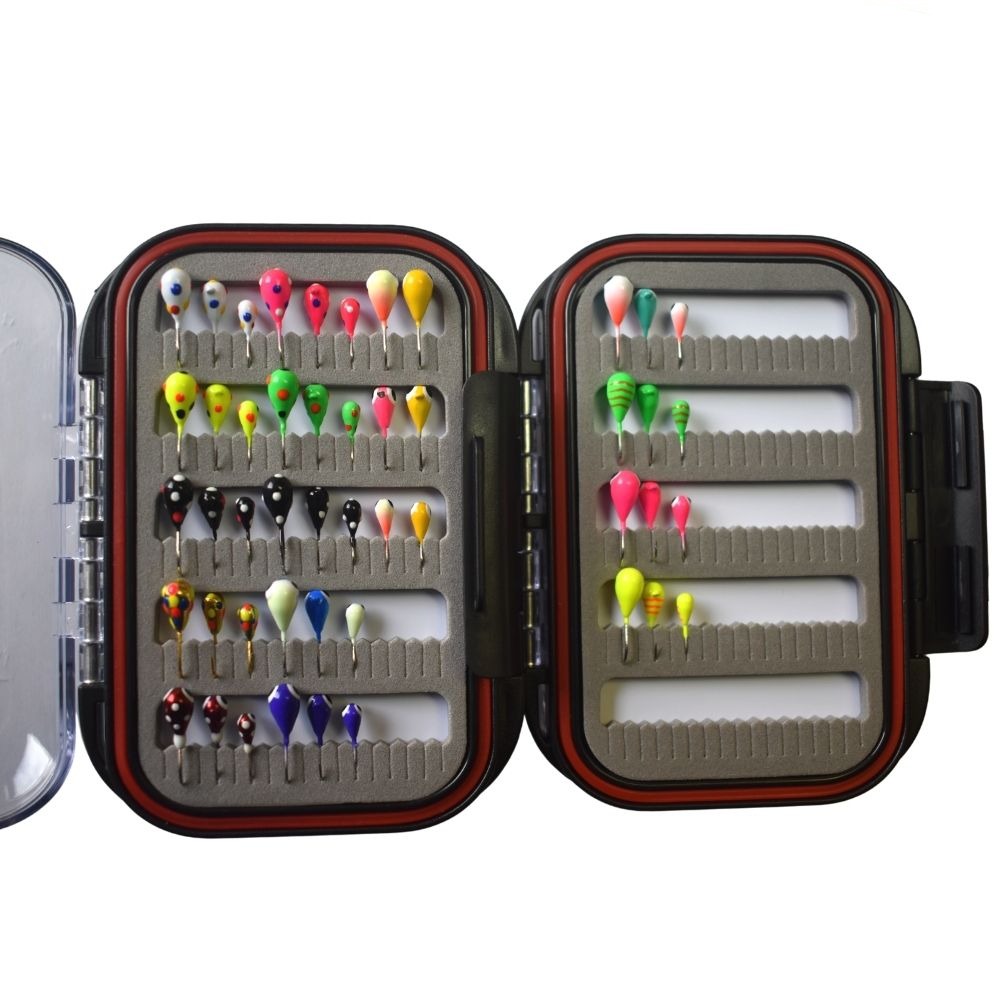 Kenders - 48 Piece Tungsten Jig Set with Premium Box - Angler's Pro ...