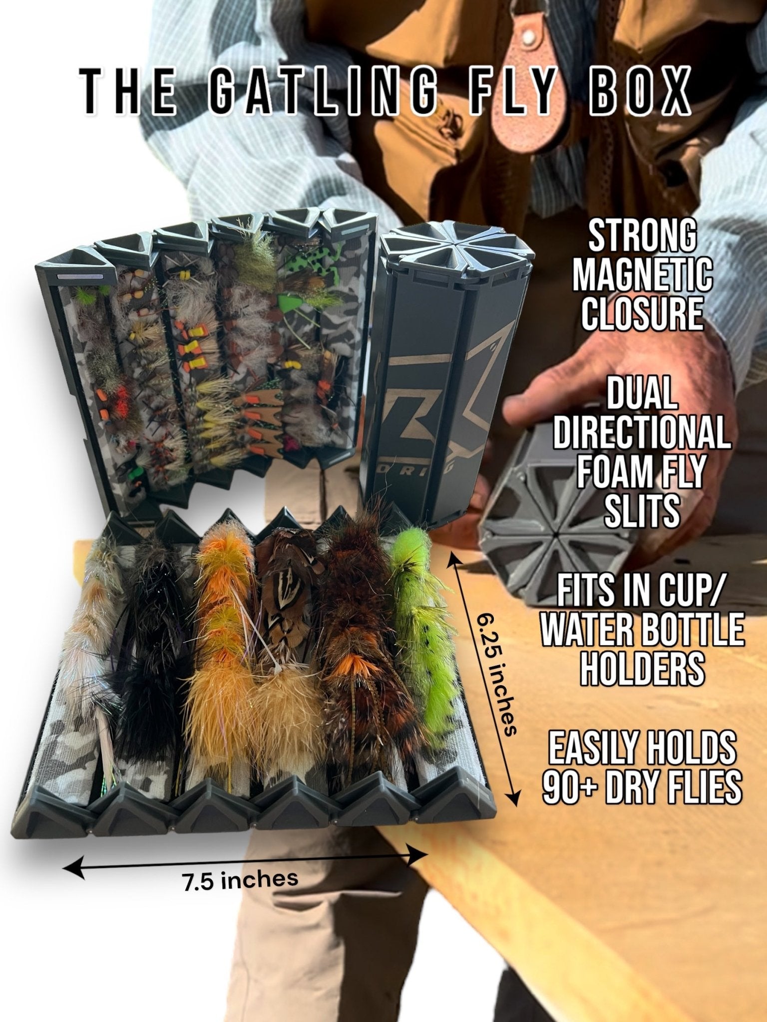 Lid Rig Gatling Fly Box - Angler's Pro Tackle & Outdoors