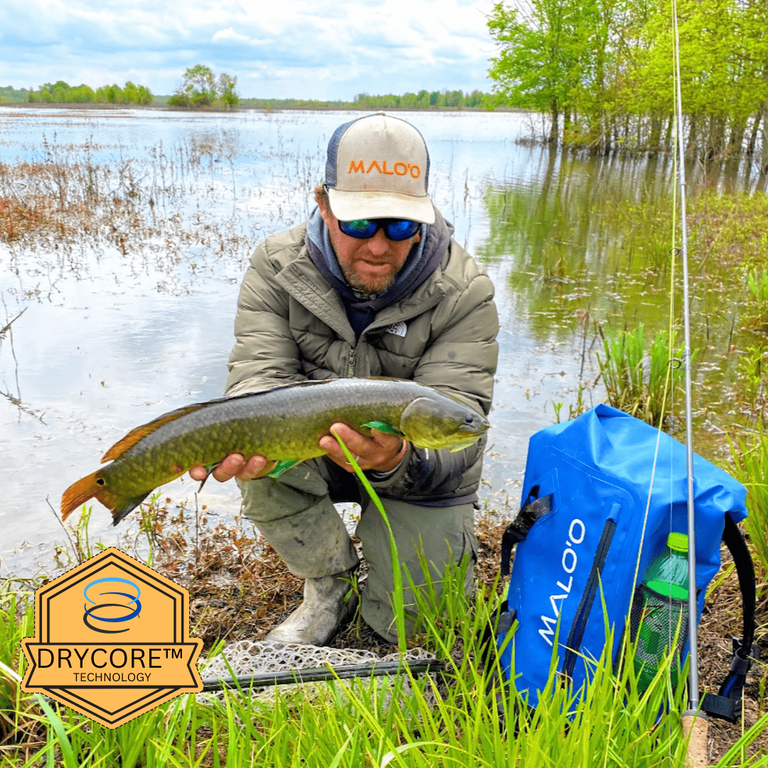 Malo'o DryPack 45 Liter Waterproof Backpack - Angler's Pro Tackle ...