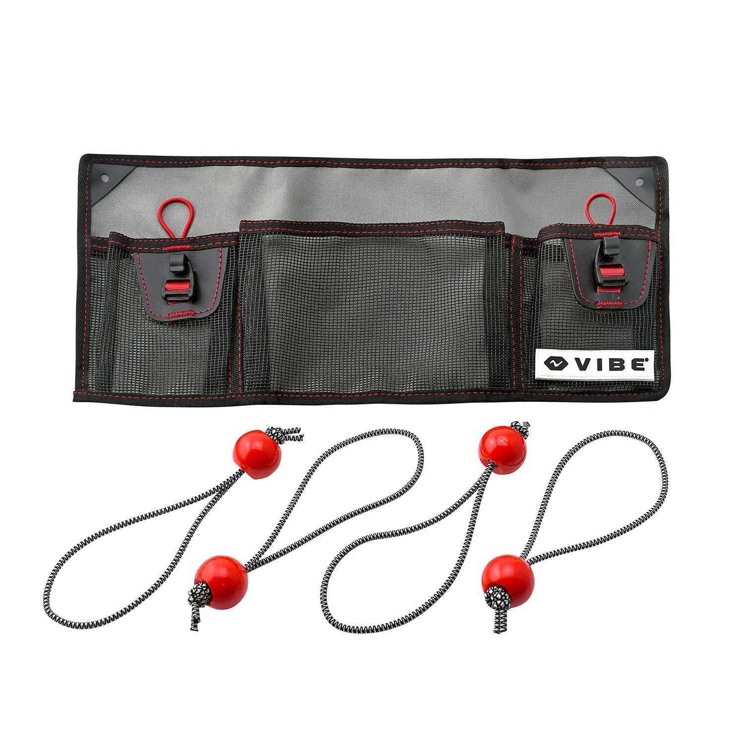 Vibe Kayaks Mesh 3-Pocket Gear Organizer - Angler's Pro Tackle & Outdoors