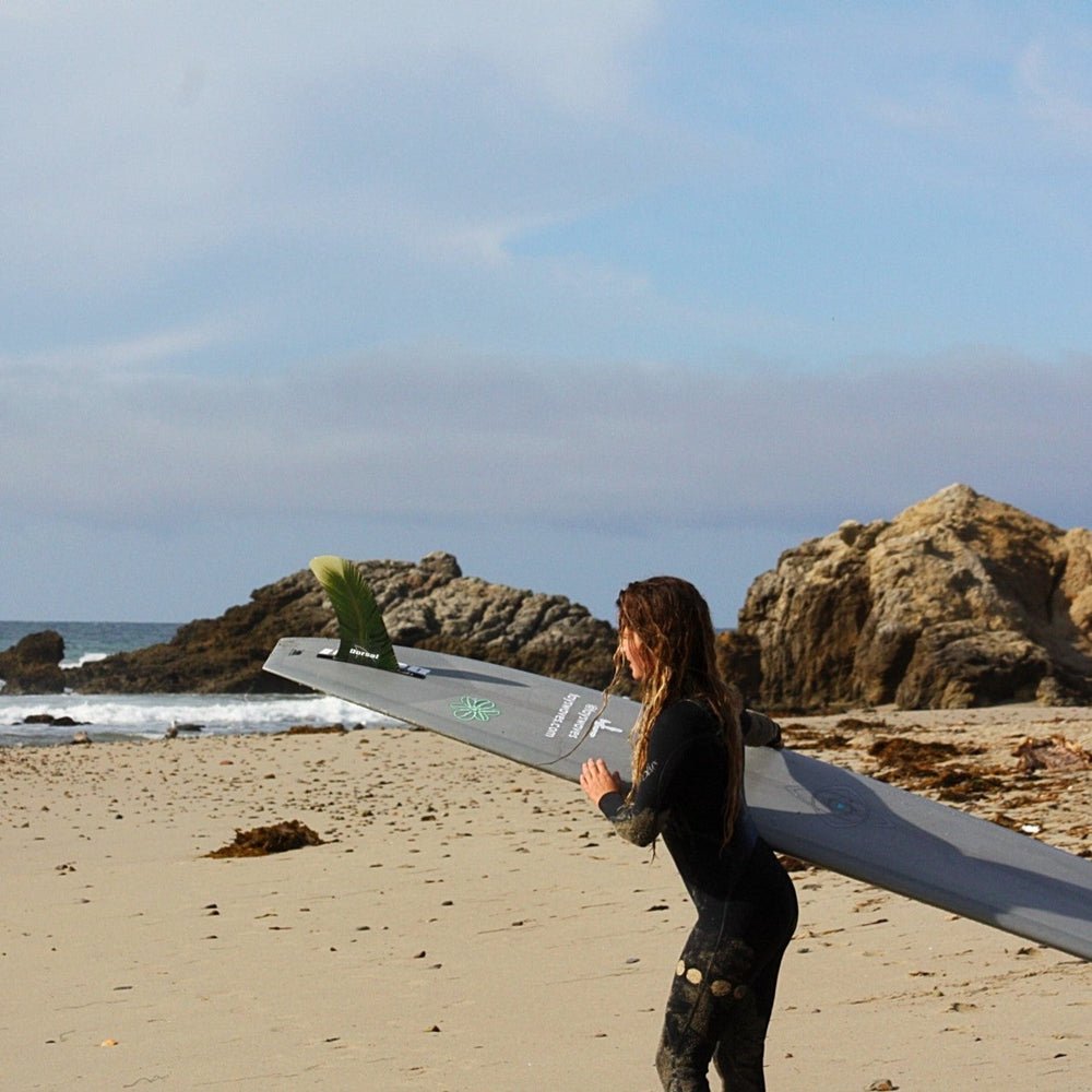 Modified Hatchet Pivot Fiberglass Longboard Surfboard SUP Surf Fin ...