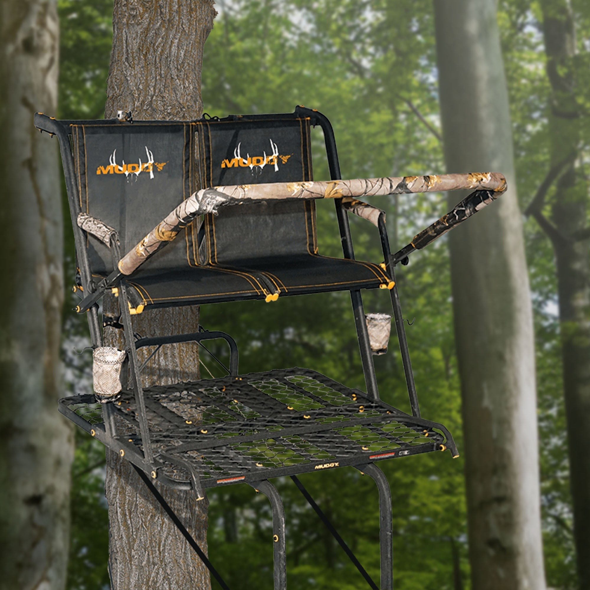 Muddy MLS2601 Nexus XTL 20 Foot Tall 2 Person Deer Hunting Ladder Tree ...