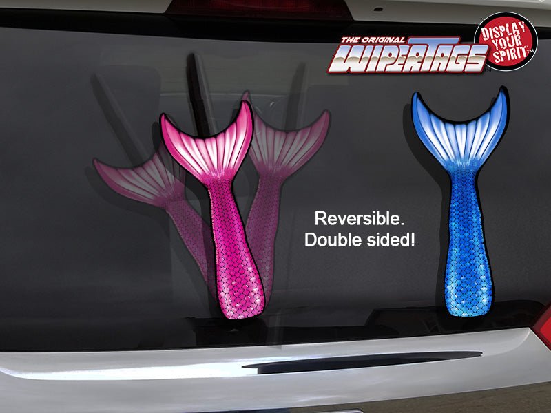 *NEW* Mermaid Tail Blue or Pink WiperTags - Angler's Pro Tackle & Outdoors