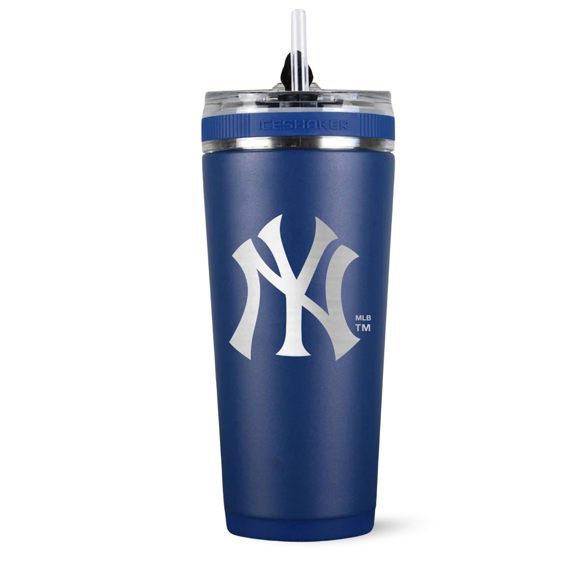 Officially Licensed New York Yankees 26oz Flex Bottle - Navy - Angler's ...