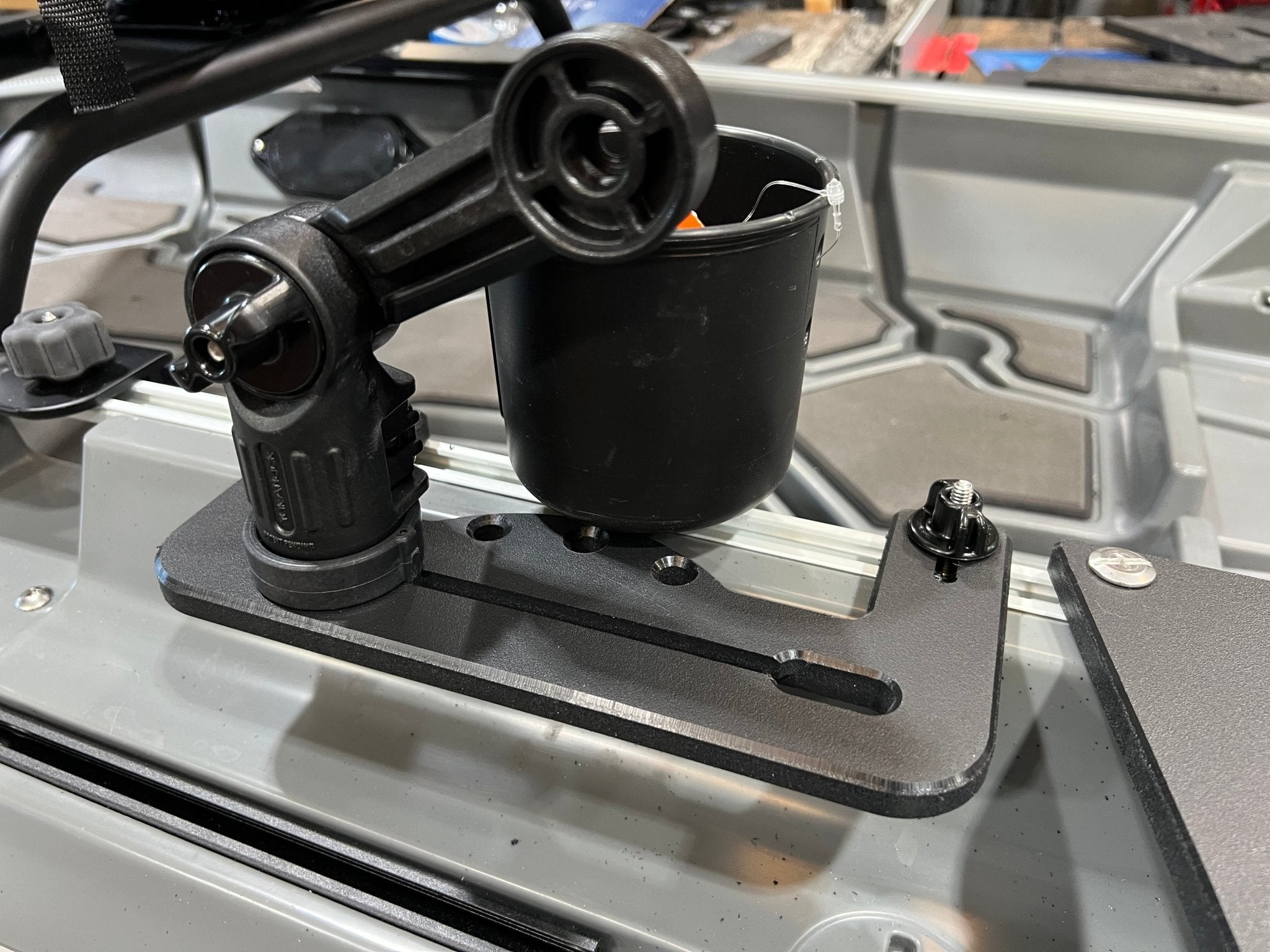 One Objective Universal Accessory Mounting Plate - Angler's Pro Tackle ...