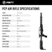 Pinty Scopes .22 Cal PCP Pellet Gun Air Rifle with 850 fps Velcoity & Picatinny Rail - Angler's ...
