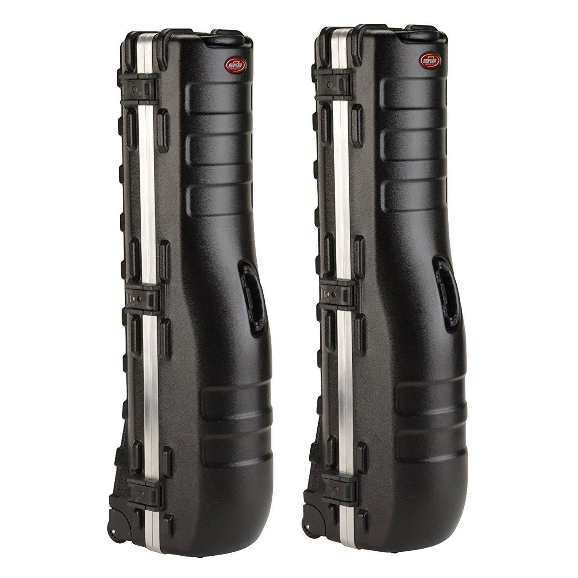 SKB Cases ATA Deluxe Hard Plastic Storage Wheeled Golf Bag Travel Case ...