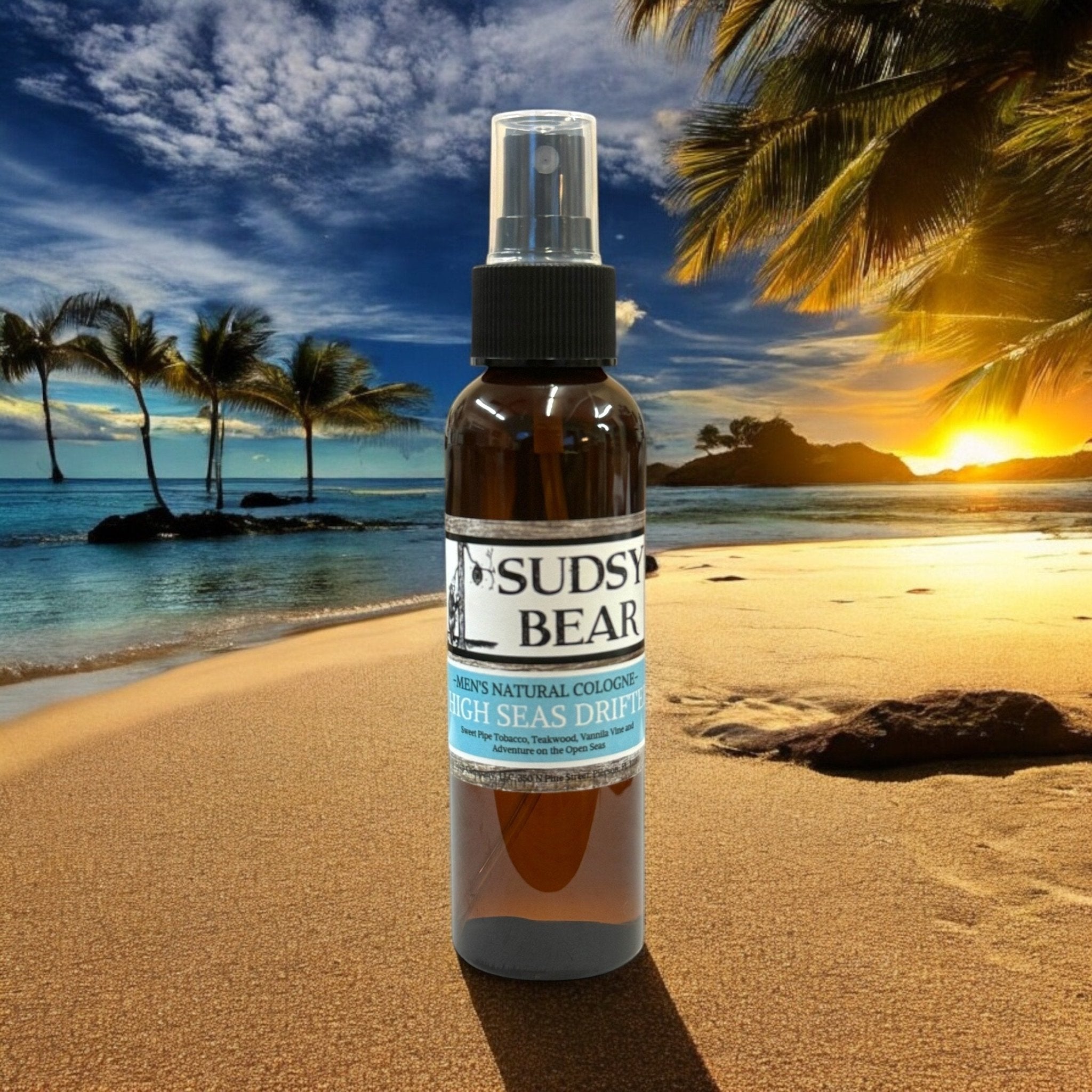 Sudsy Bear - New! High Seas Drifter-Natural Cologne - Angler's Pro ...