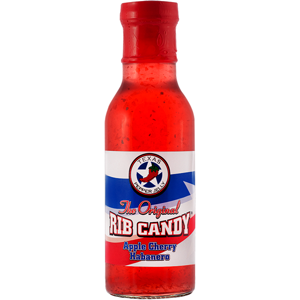 Texas Pepper Jelly Rib Candy Apple Cherry Habanero 12 oz. - Angler's ...