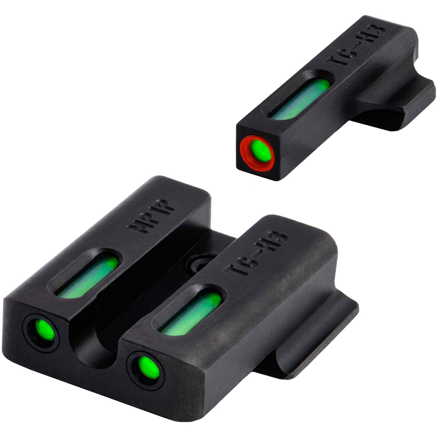 TruGlo Pro TFK Fiber Optic Tritium Handgun Sight for Smith & Wesson M&P ...